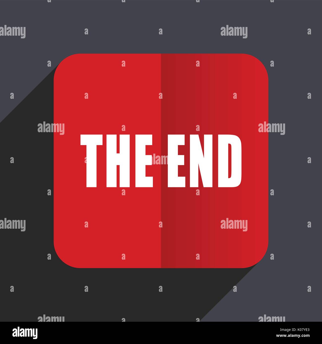 Dead end icon vector vectors Stock Vector Images - Alamy