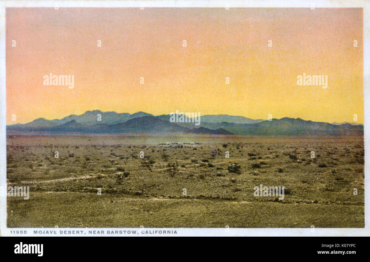 Mojave desert scenery hi-res stock photography and images - Alamy
