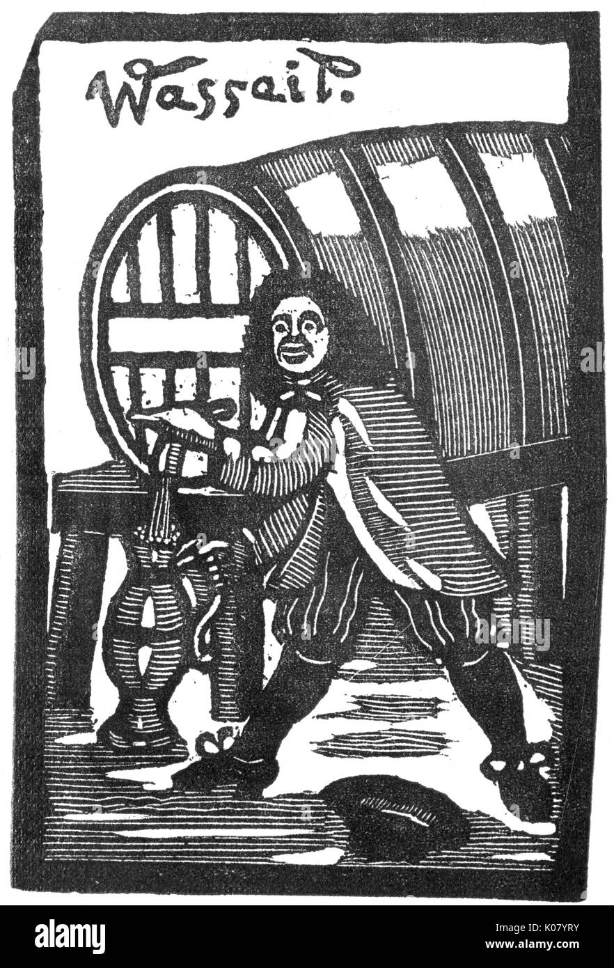 Wassailing Black and White Stock Photos & Images - Alamy