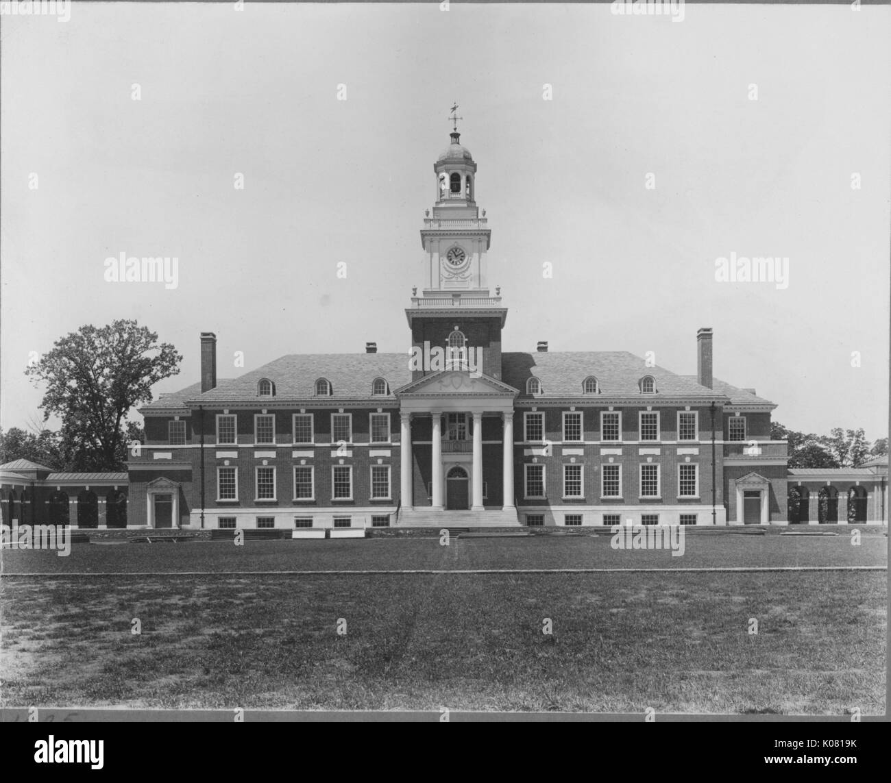 A photograph of the exterior of Gilman Hall on the Homewood campus of ...