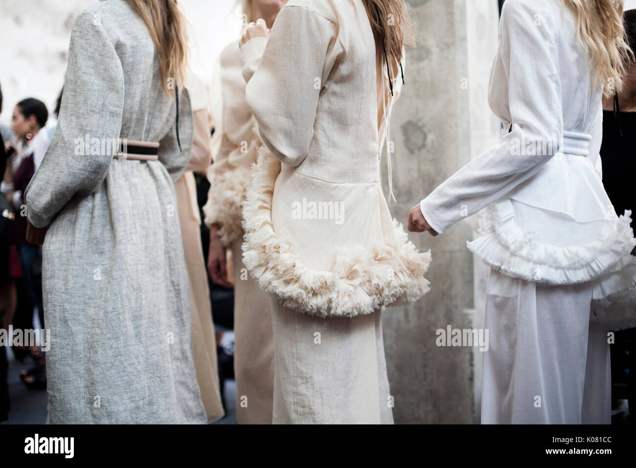 Fashion show backstage model female hi-res stock photography and images ...