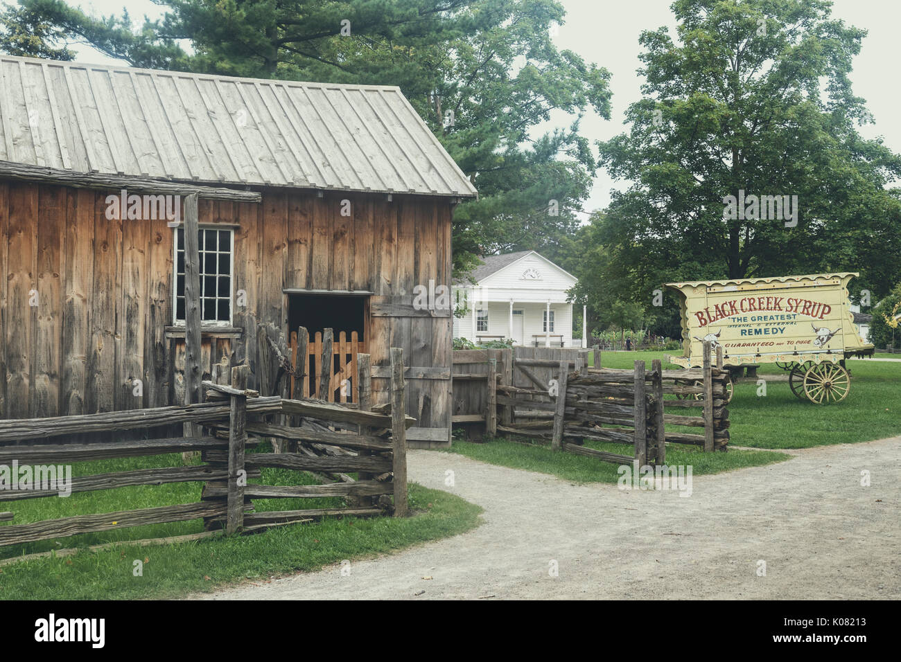 Black Creek Pioneer Village, Toronto, Ontario, Canada Stock Photo - Alamy