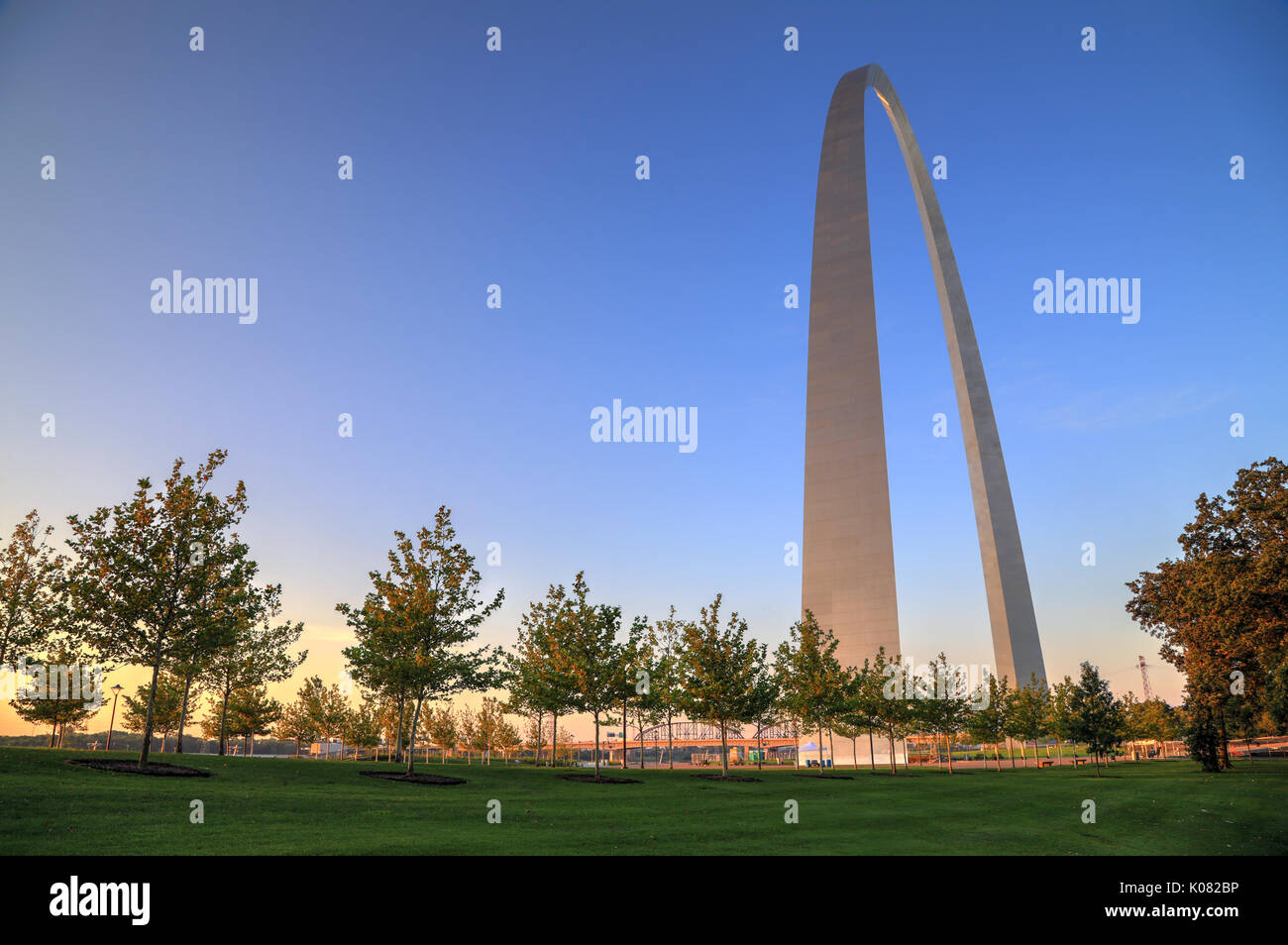 The Gateway Arch in St. Louis, Missouri Stock Photo - Alamy