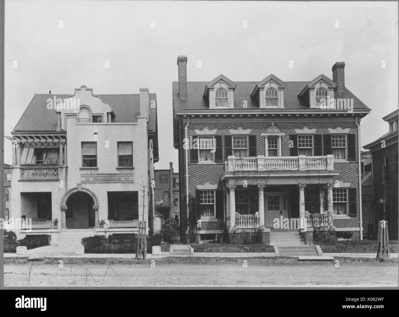 View from back home Black and White Stock Photos & Images - Alamy