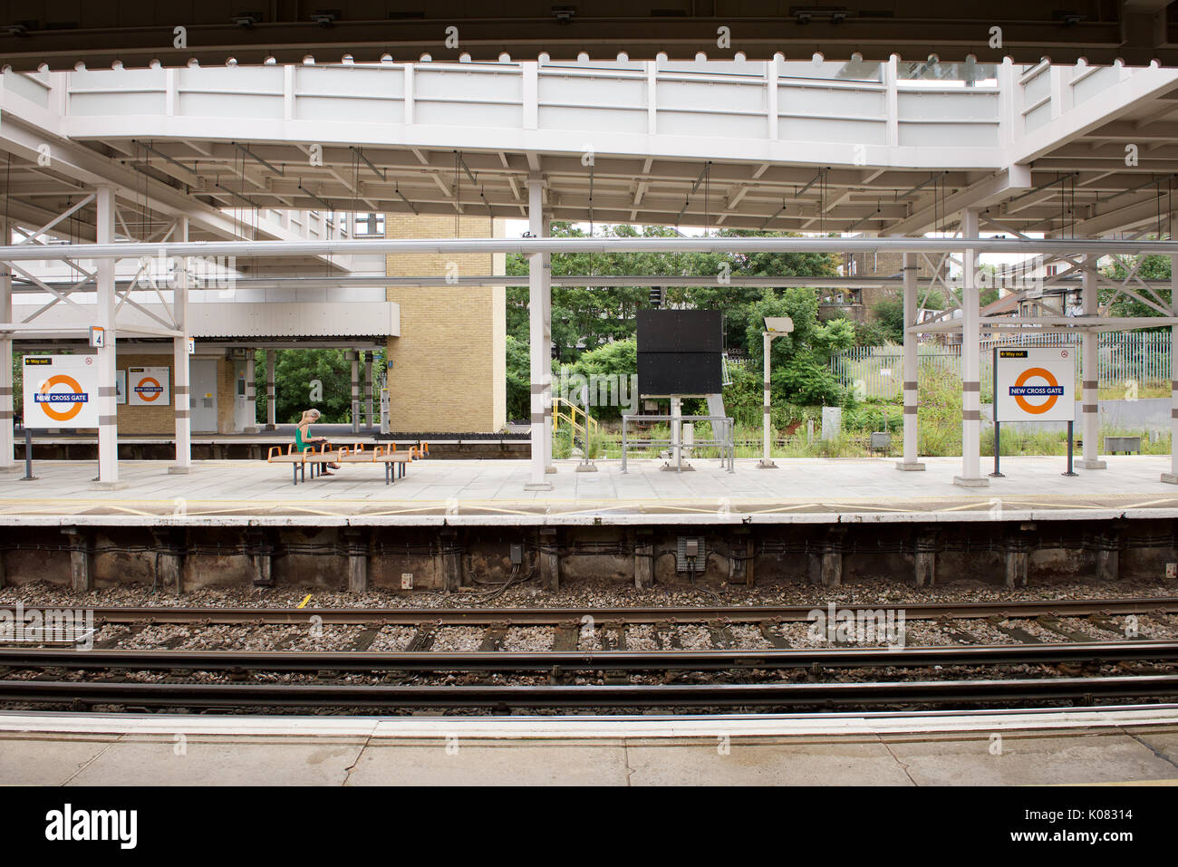 New Cross Gate railway station in London Stock Photo - Alamy