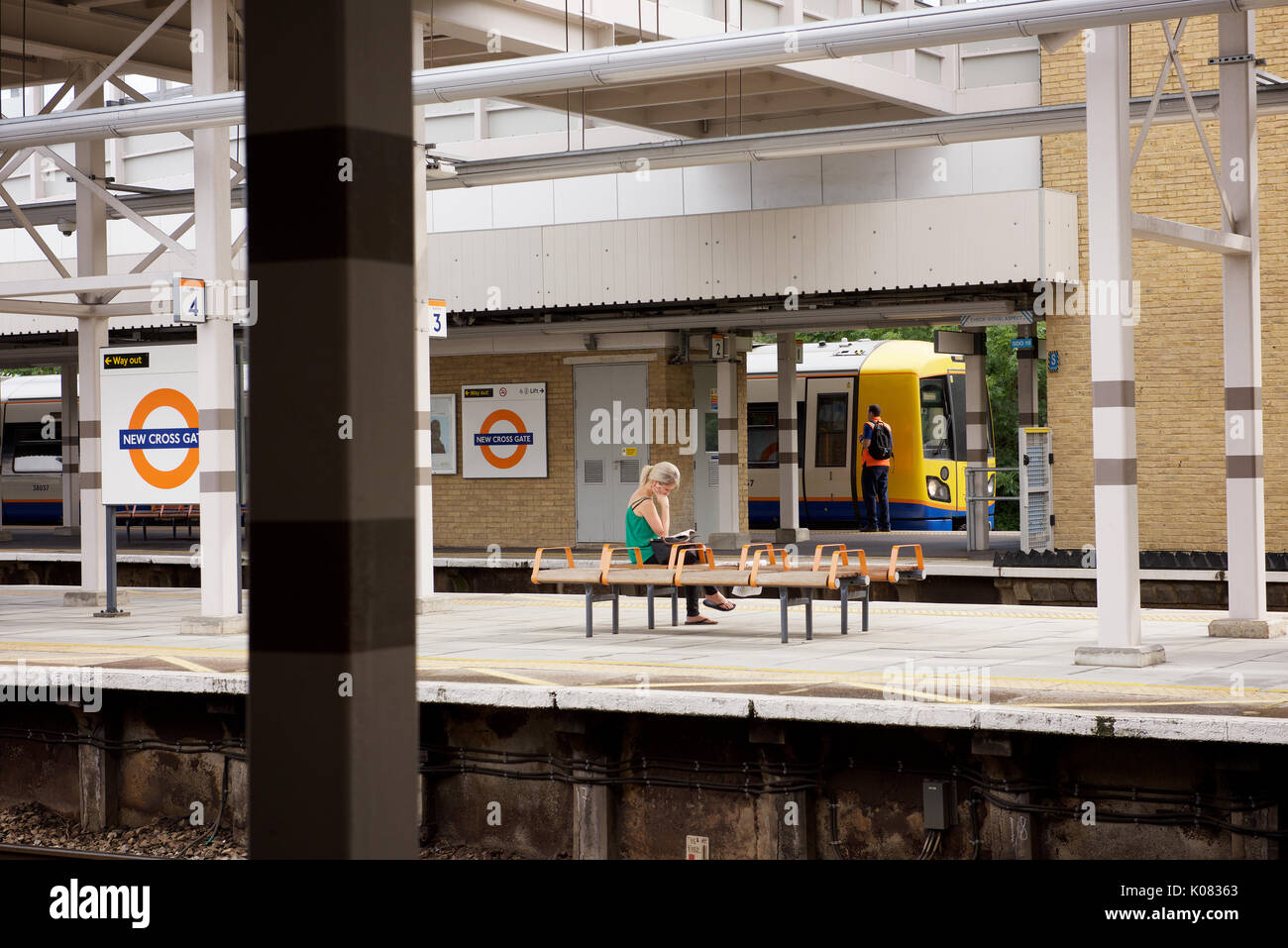 New Cross Gate railway station in London Stock Photo - Alamy