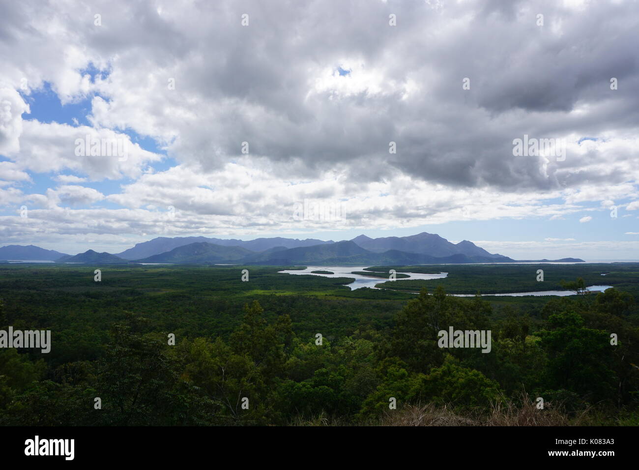 Hinchinbrook Island from Hinchinbrook Lookout Stock Photo - Alamy