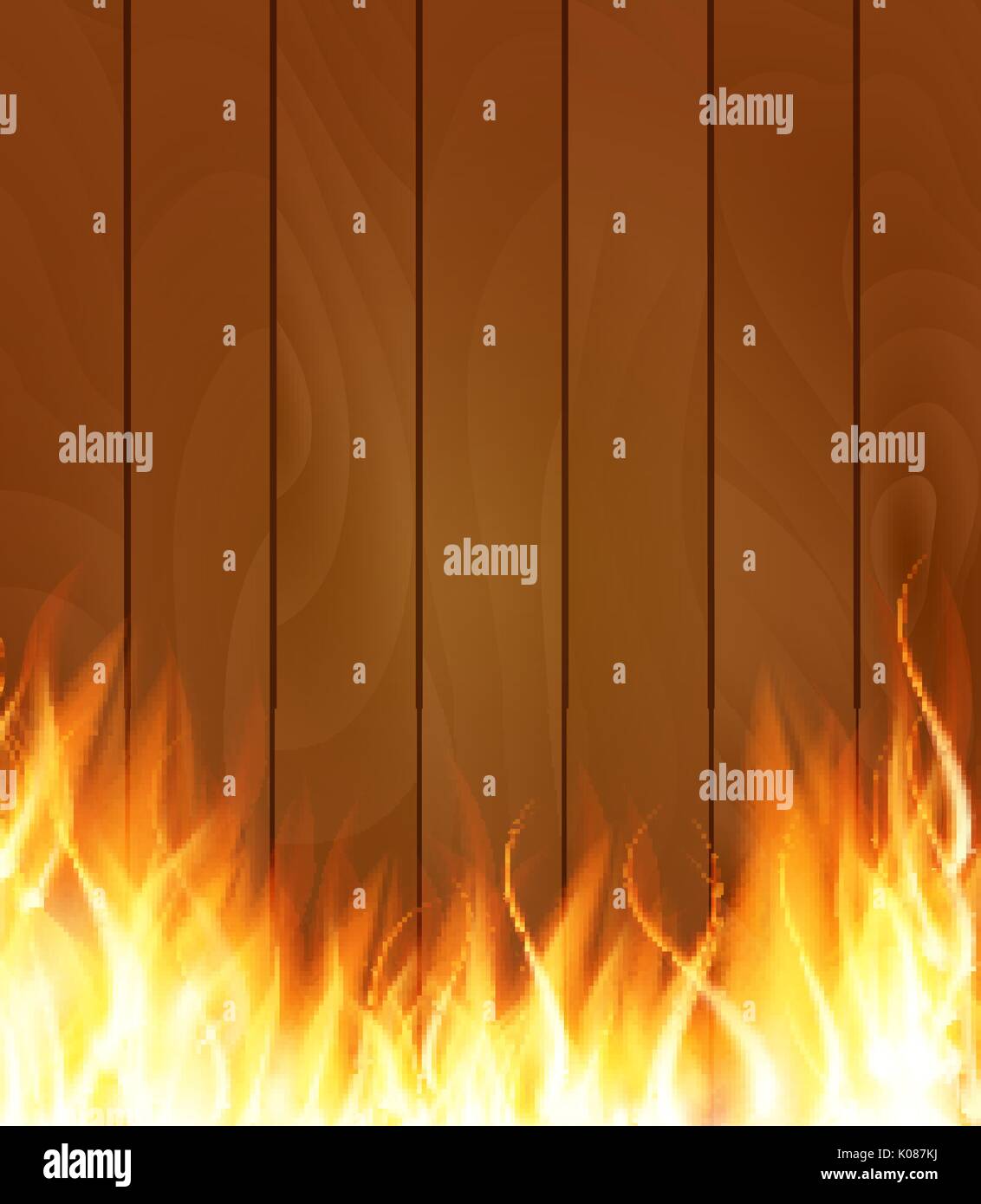 Symbols fire on white Stock Vector Images - Alamy