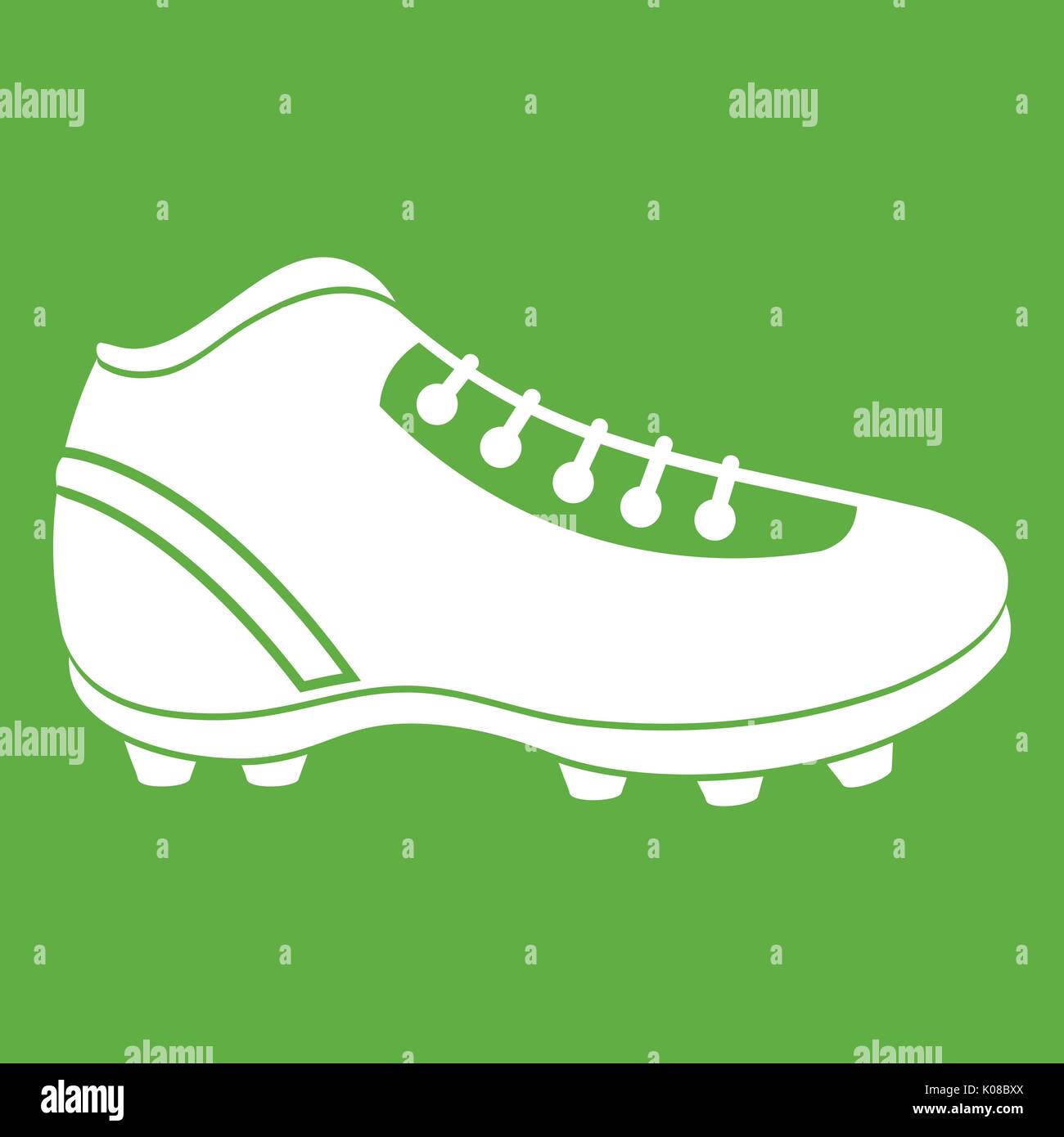 Baseball cleat icon green Stock Vector Image & Art - Alamy