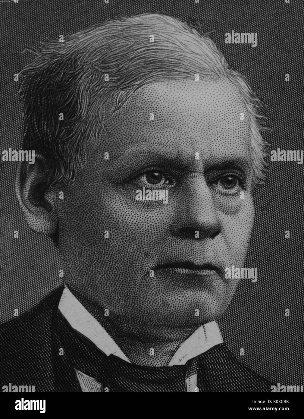 Headshot of Enoch Pratt, an American businessman and philanthropist in ...