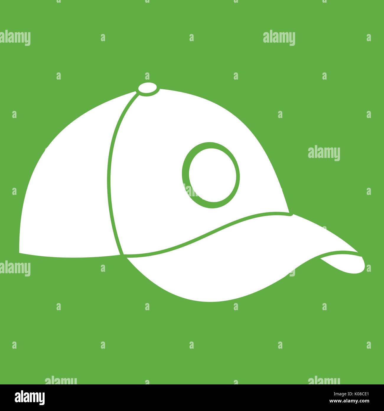 Cap icon green Stock Vector Image & Art - Alamy