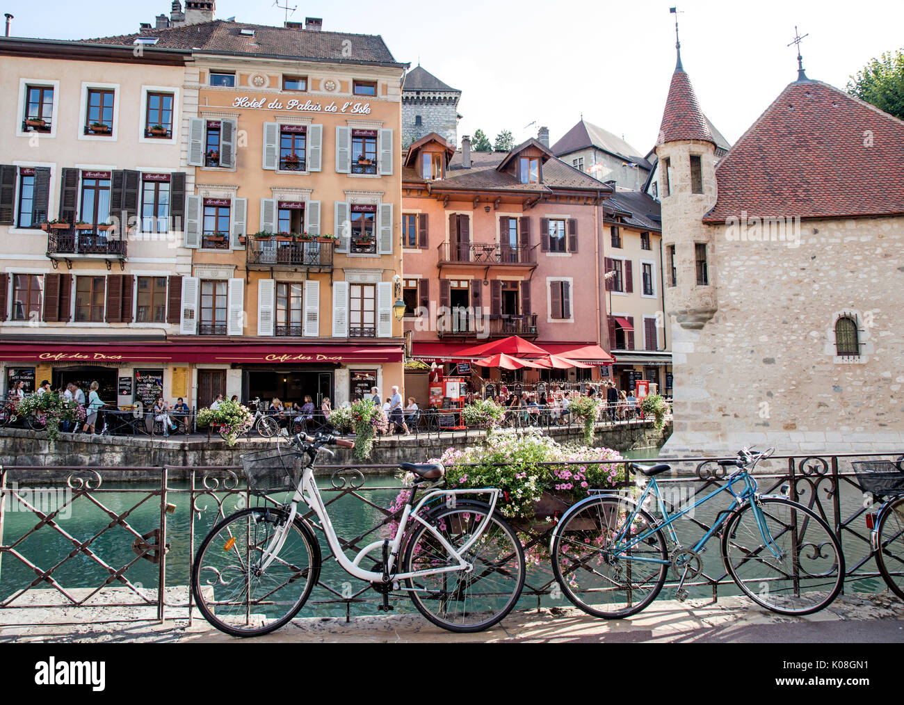 The Medieval Center of Annecy France Stock Photo - Alamy