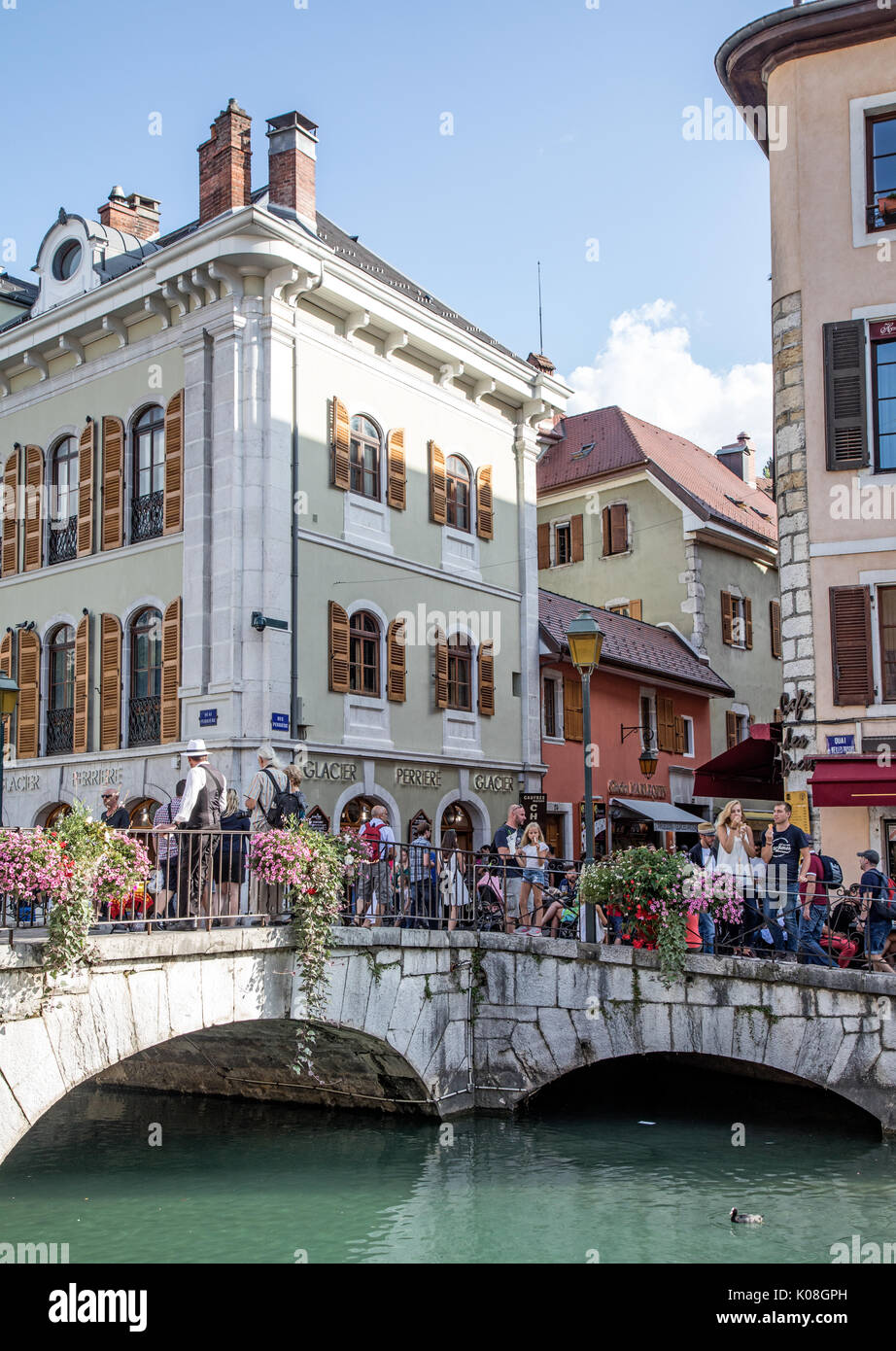 The Medieval Center of Annecy France Stock Photo - Alamy