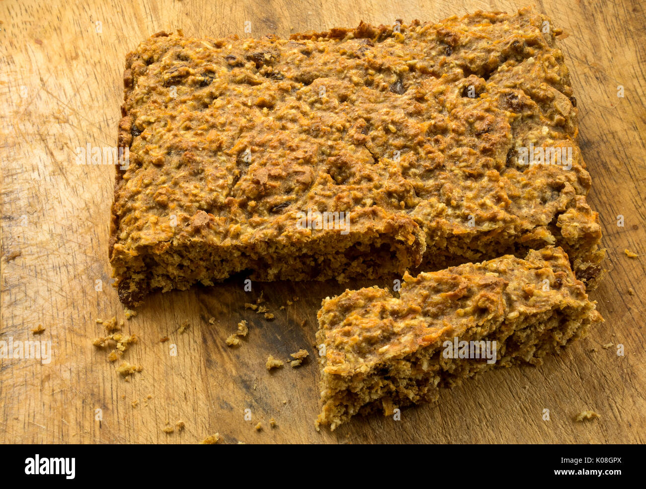This home cooked cake is a wholesome, healthy snack Stock Photo - Alamy