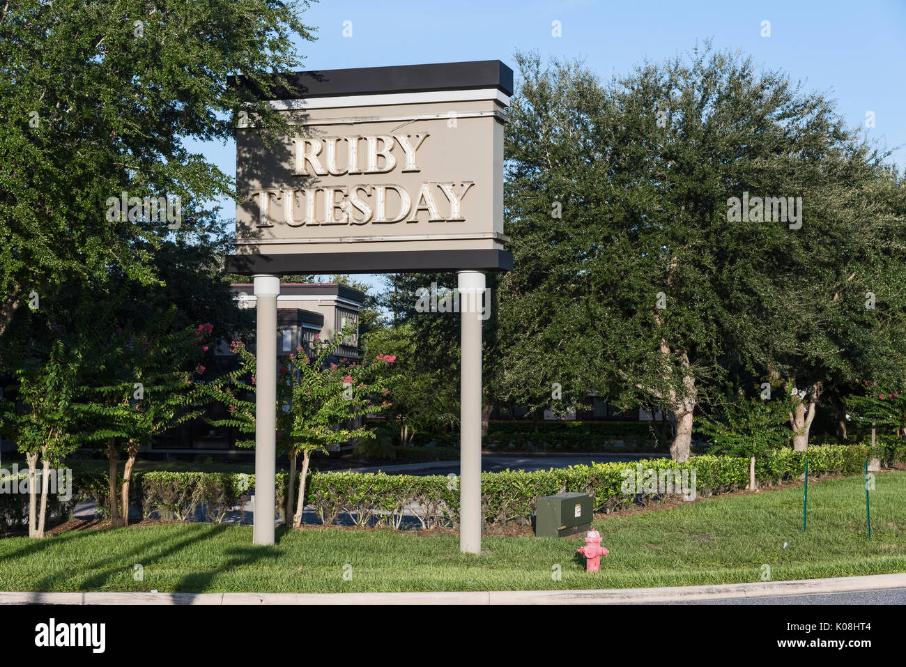 Ruby Tuesday Restaurant Leesburg, Florida USA Stock Photo - Alamy