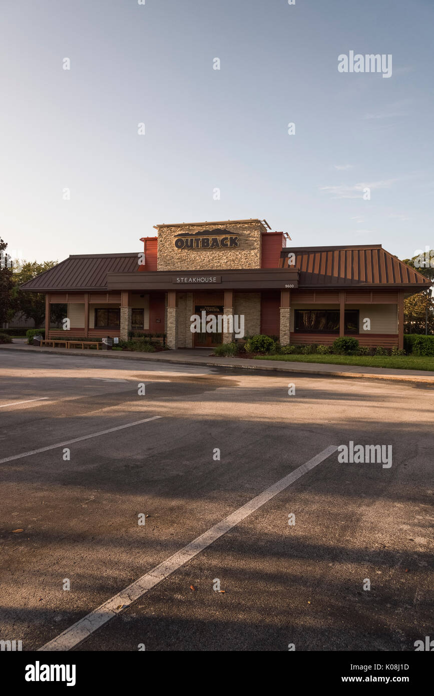 Outback Steakhouse Leesburg, Florida USA Stock Photo - Alamy