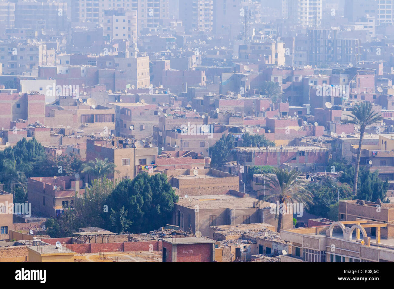 Streets and panorama of Cairo and the surrounding area after the ...