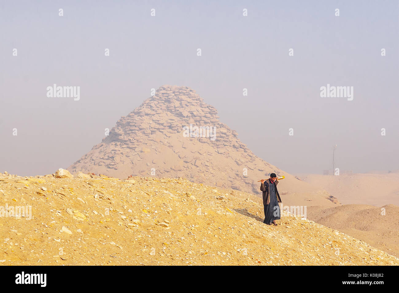 Complex of the pyramid of the pharaoh Djoser, Saqqara, Egypt Stock ...