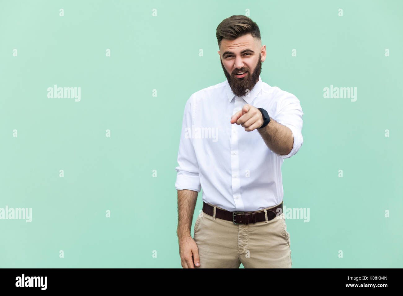 Point at someone hi-res stock photography and images - Alamy