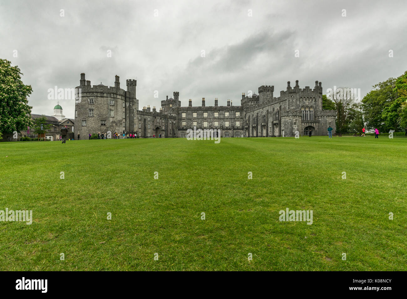Kilkenny Castle and its gardens. Kilkenny, Co.Tipperary, Munster ...