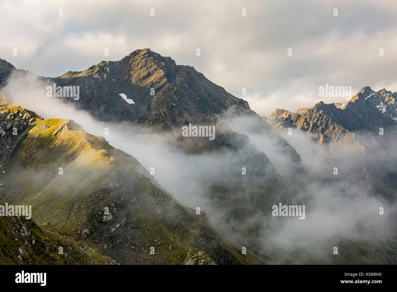 Mont Fourchon, Ferret valley, Switzerland Stock Photo - Alamy
