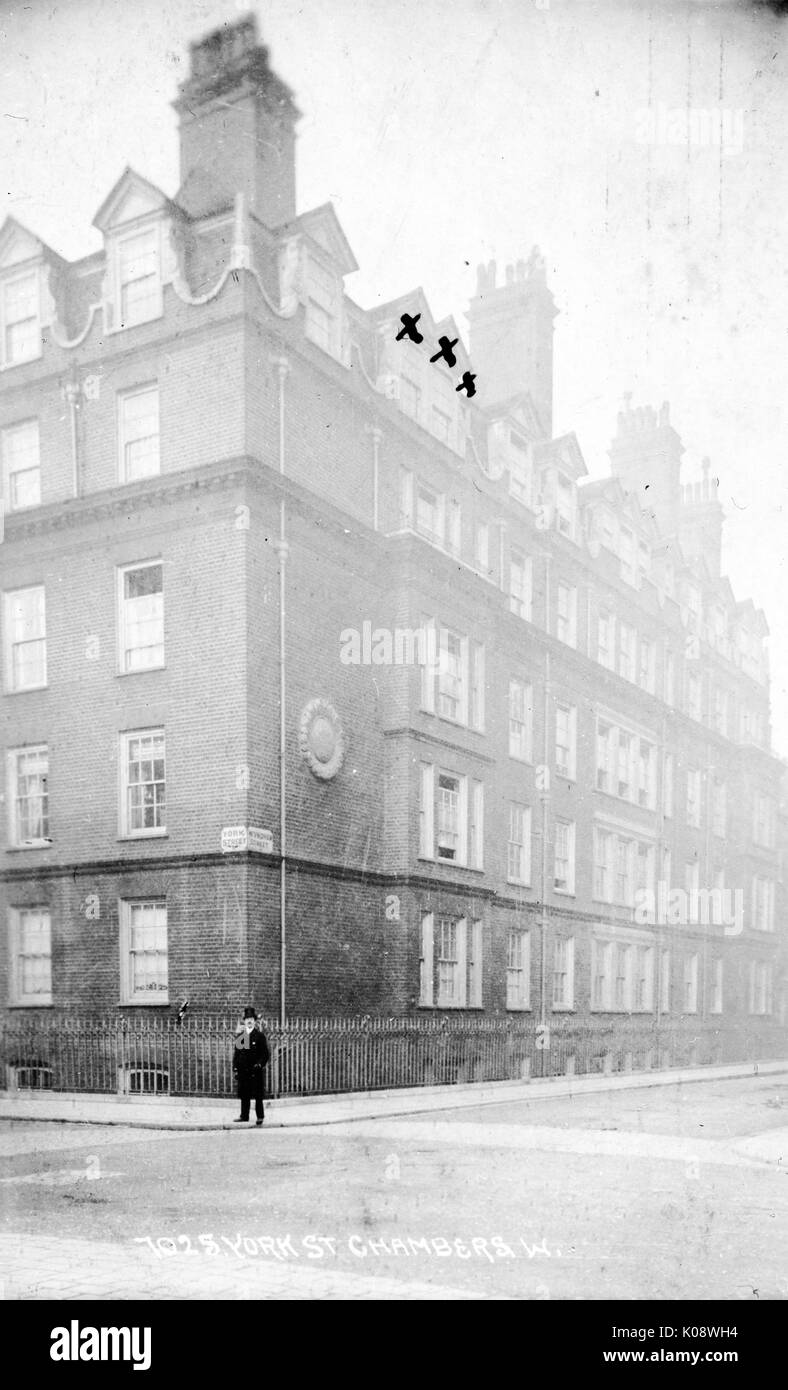 York Street Chambers, York Street, London W1 Stock Photo - Alamy