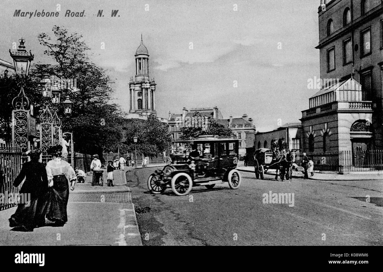 Marylebone Road, London Stock Photo - Alamy