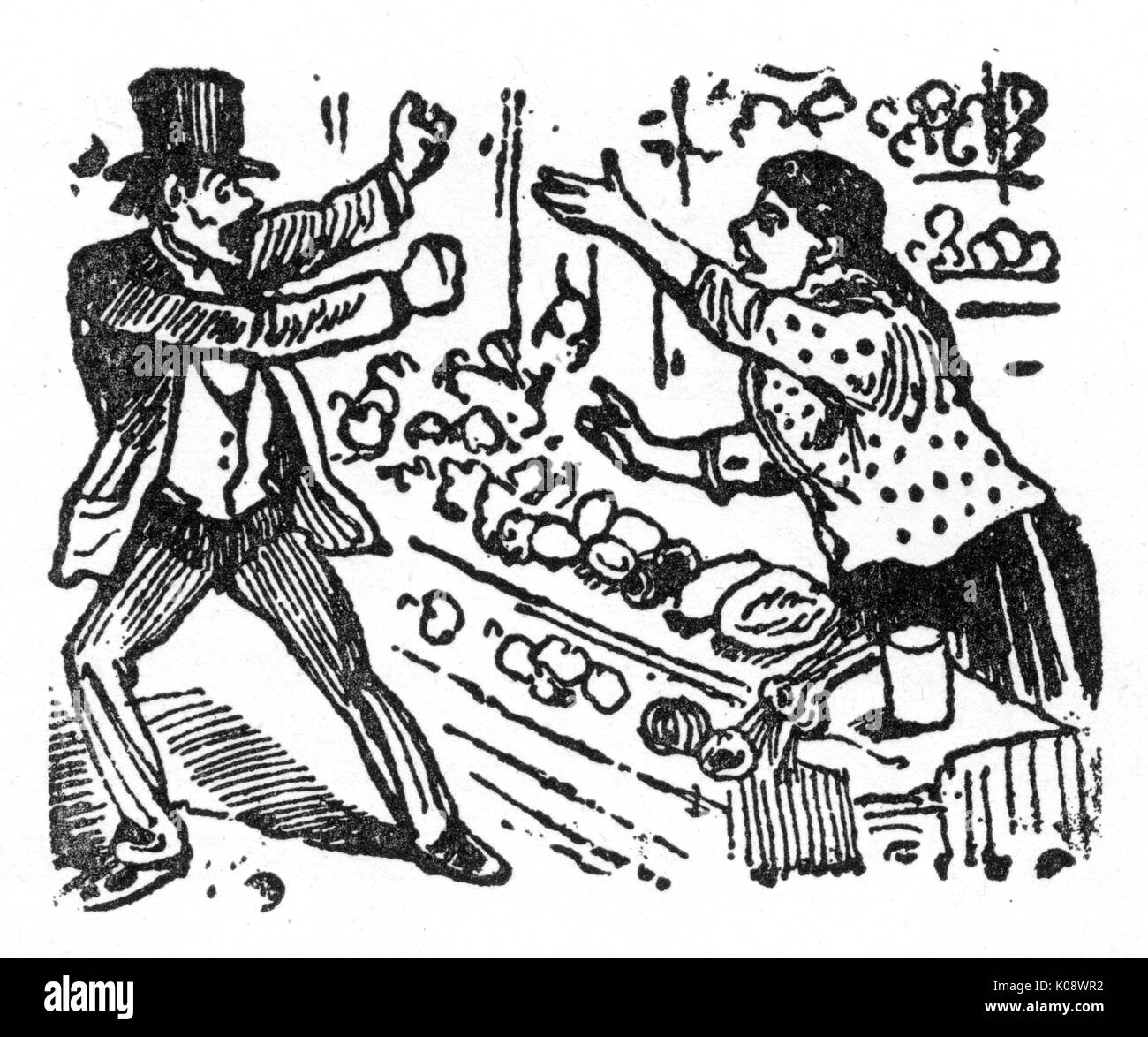 Food fight Cut Out Stock Images & Pictures - Alamy