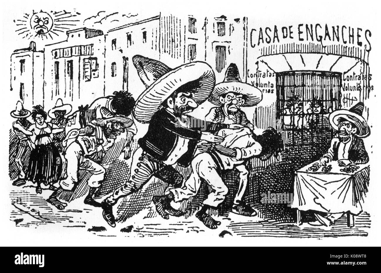 Mexico sombrero people Cut Out Stock Images & Pictures - Alamy