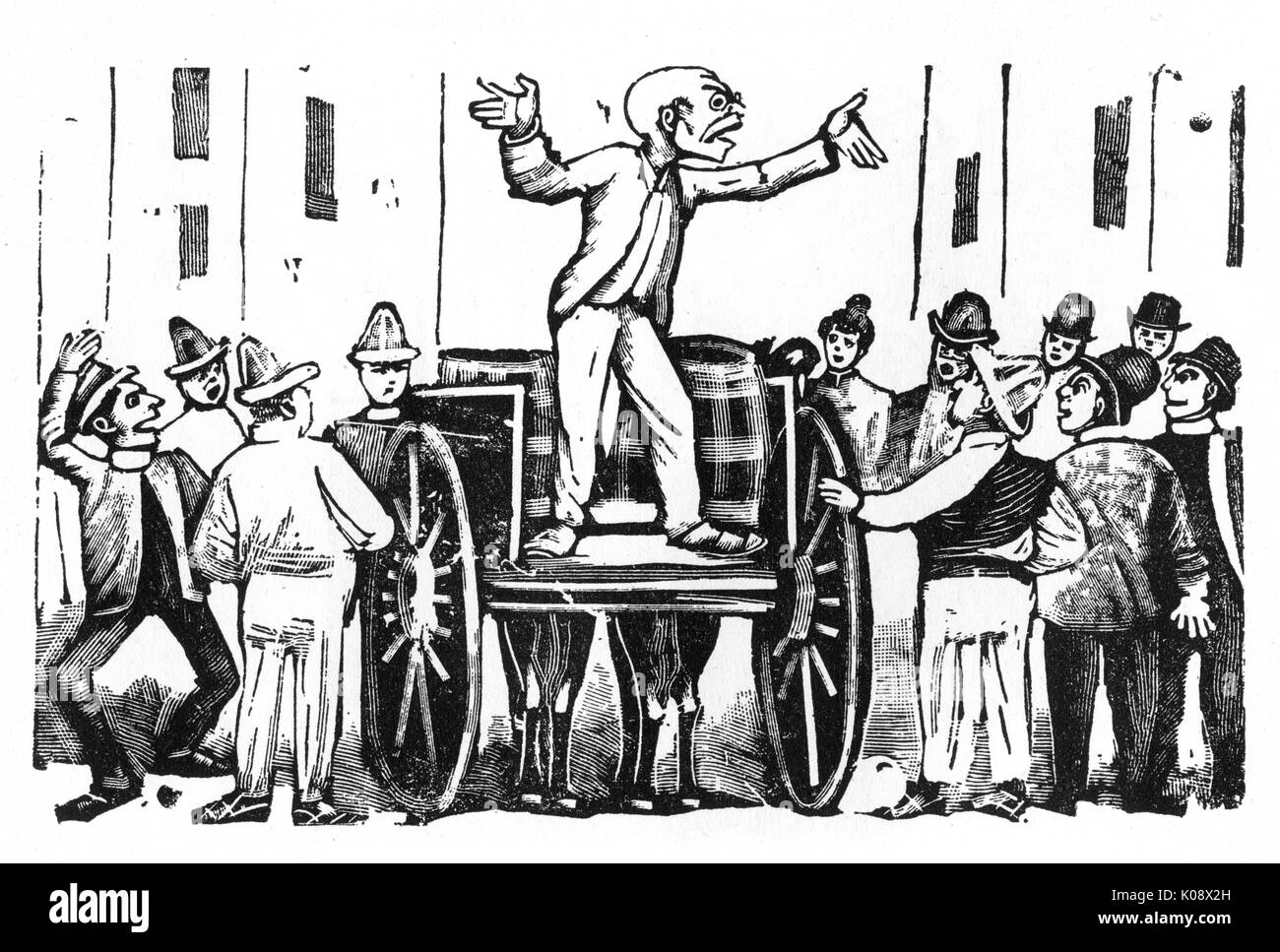 Posada, Illustration, The Adventures of Don Chepito Stock Photo - Alamy