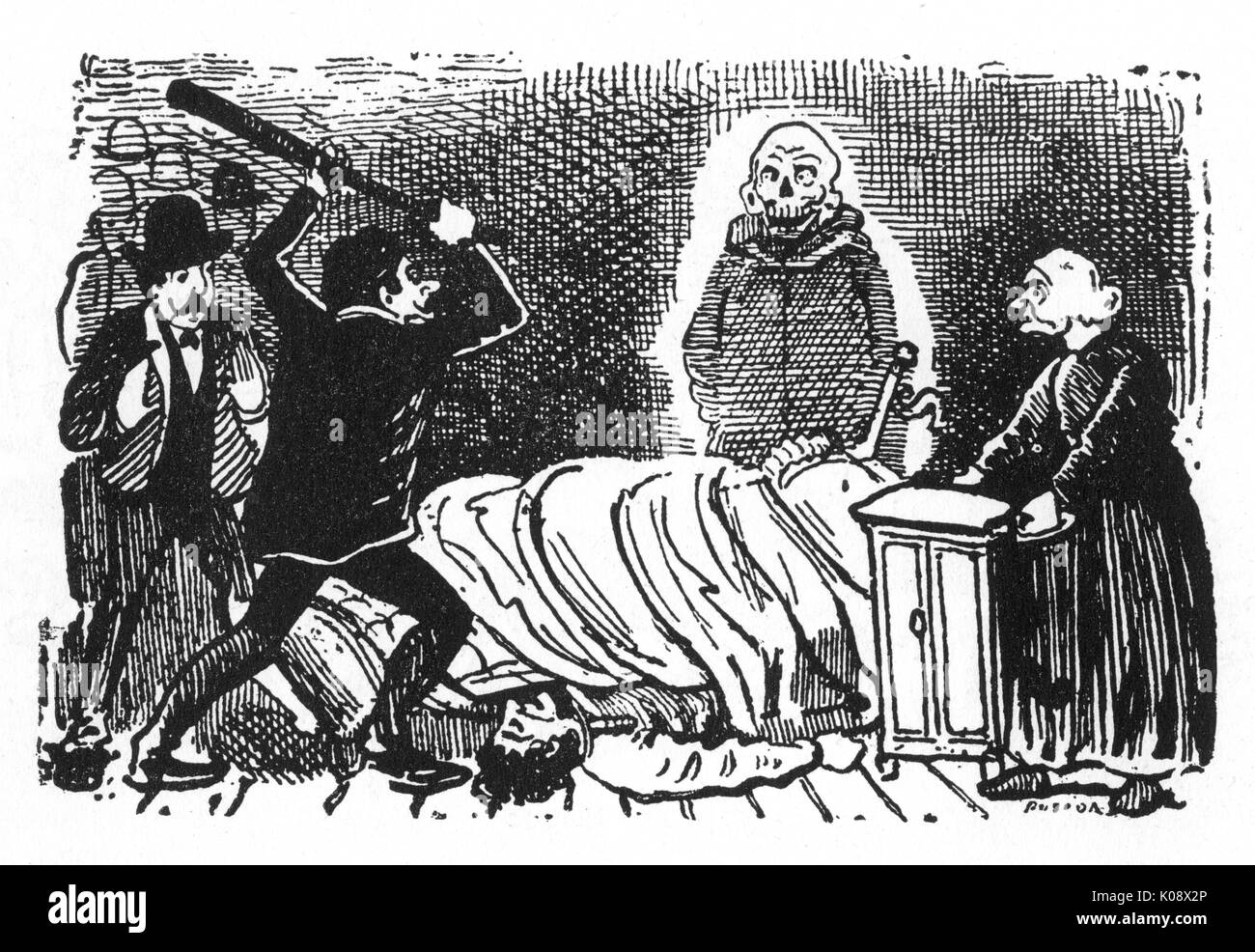 Ghost man woman Cut Out Stock Images & Pictures - Alamy