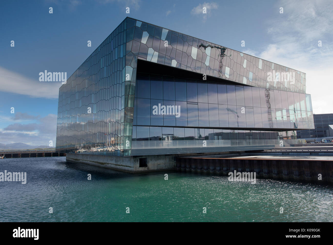 The reykjavik concert hall hi-res stock photography and images - Alamy