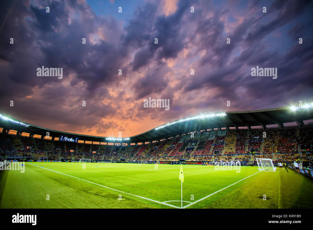 Uefa super cup match philip ii arena hi-res stock photography and ...