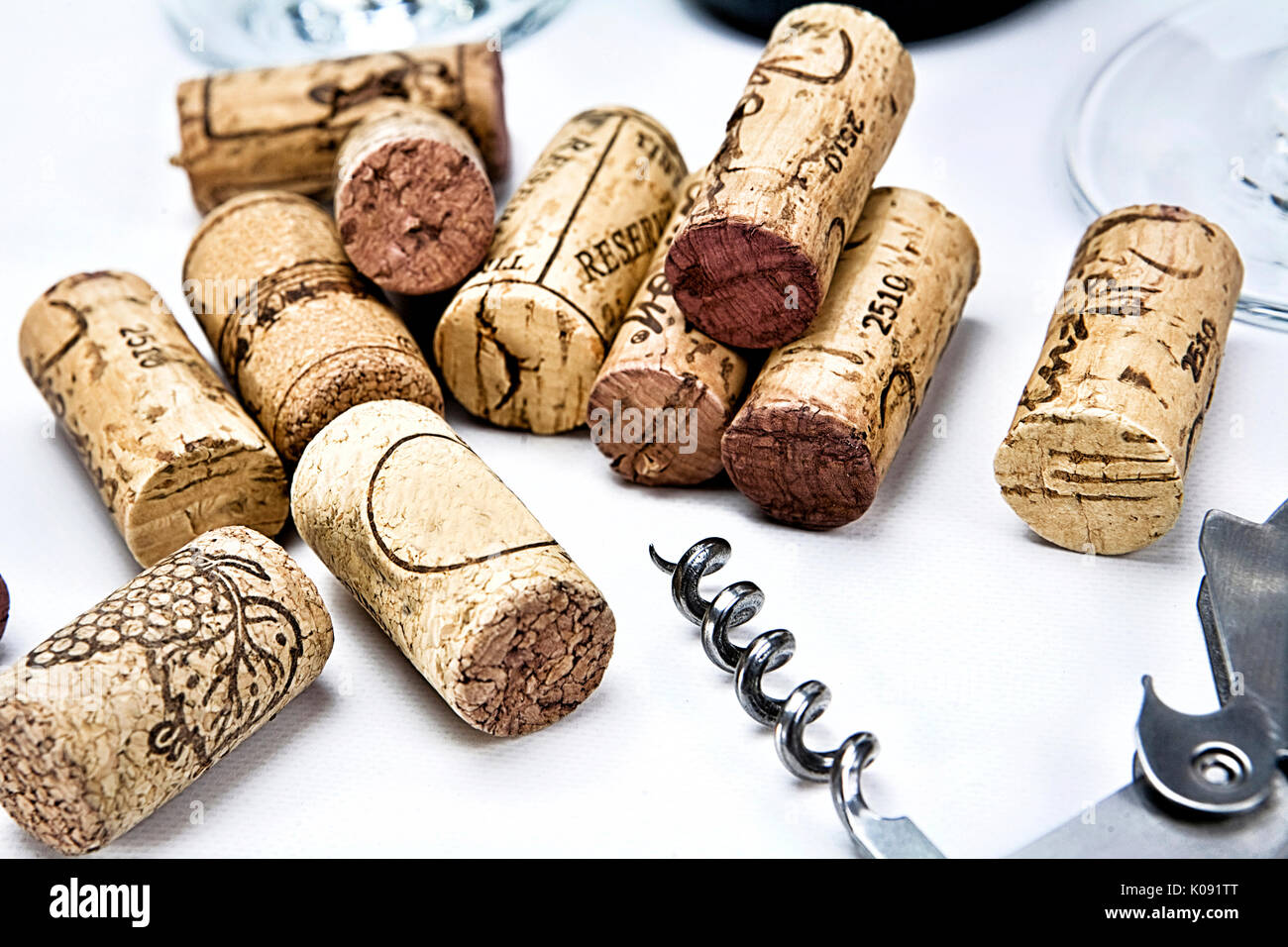 Cork closeup hi-res stock photography and images - Alamy