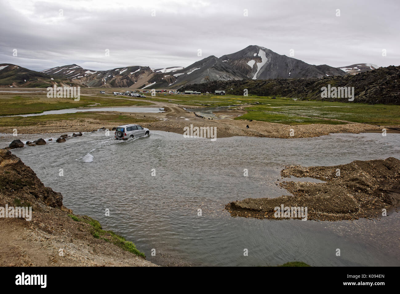 Sprengisandur is a highland plateau in Iceland, defined roughly as the ...