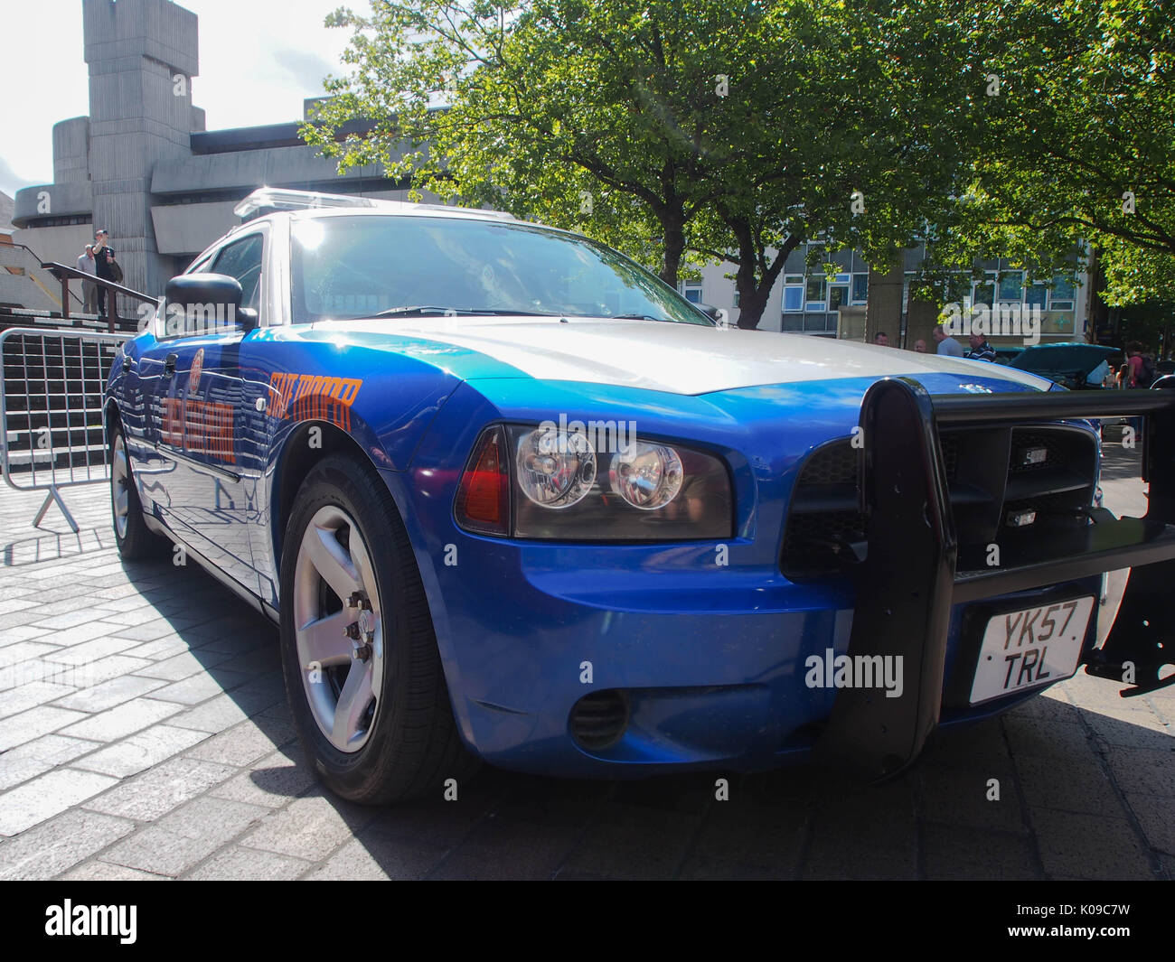 A Georgia state patrol polic vehicle Stock Photo - Alamy