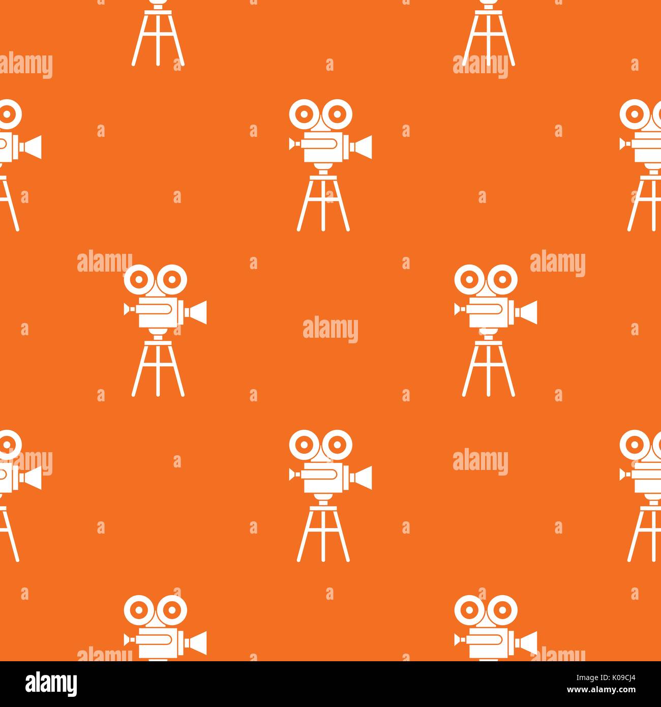 Retro film projector pattern seamless Stock Vector Image & Art - Alamy