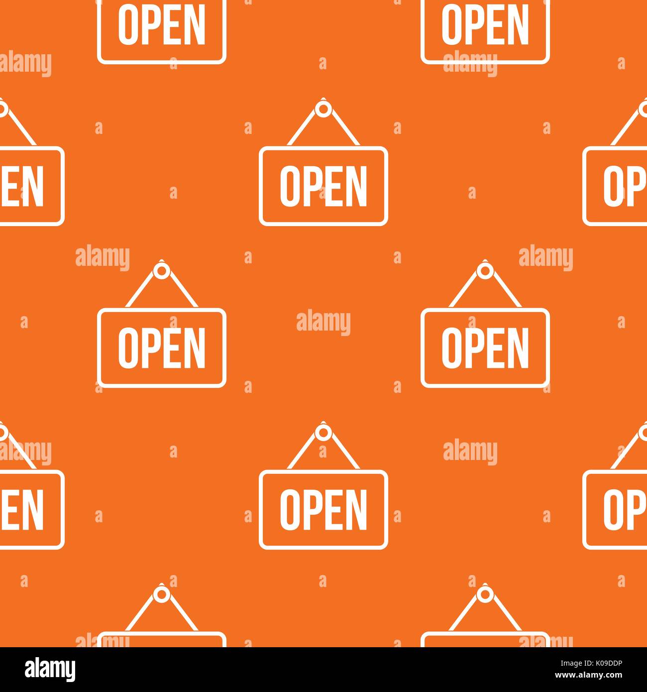 Sign open pattern seamless Stock Vector Image & Art - Alamy