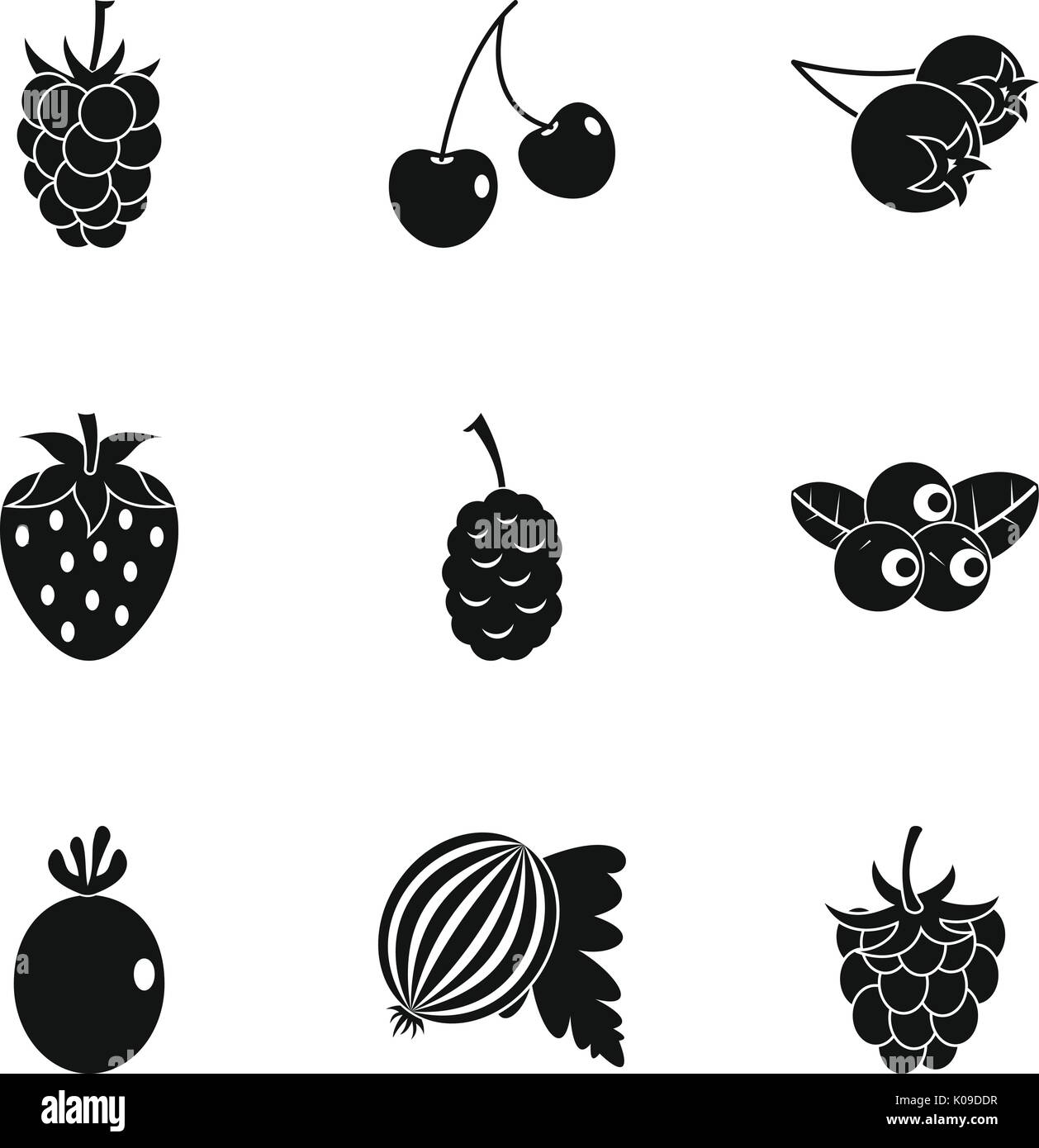 Berberis berries Stock Vector Images - Alamy