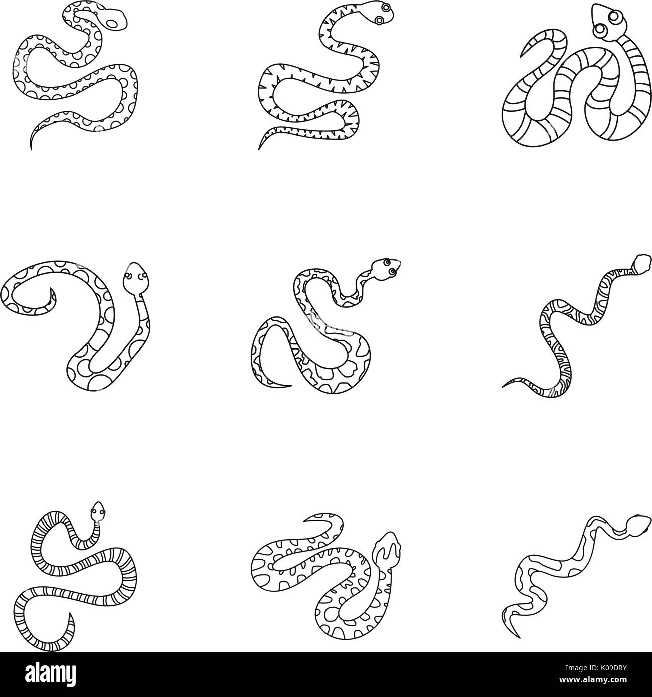Snake Outline