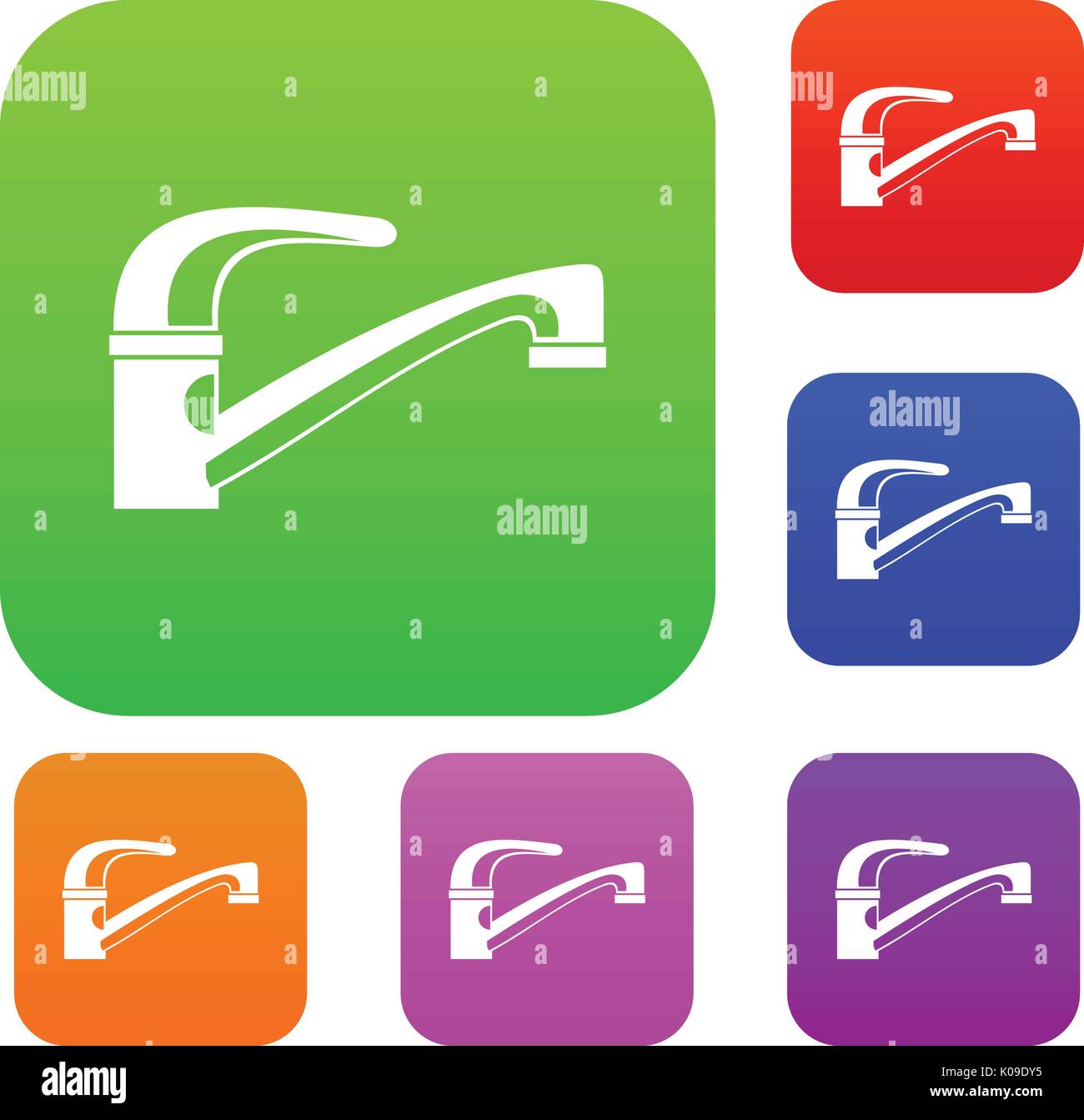 Water tap set collection Stock Vector Image & Art - Alamy