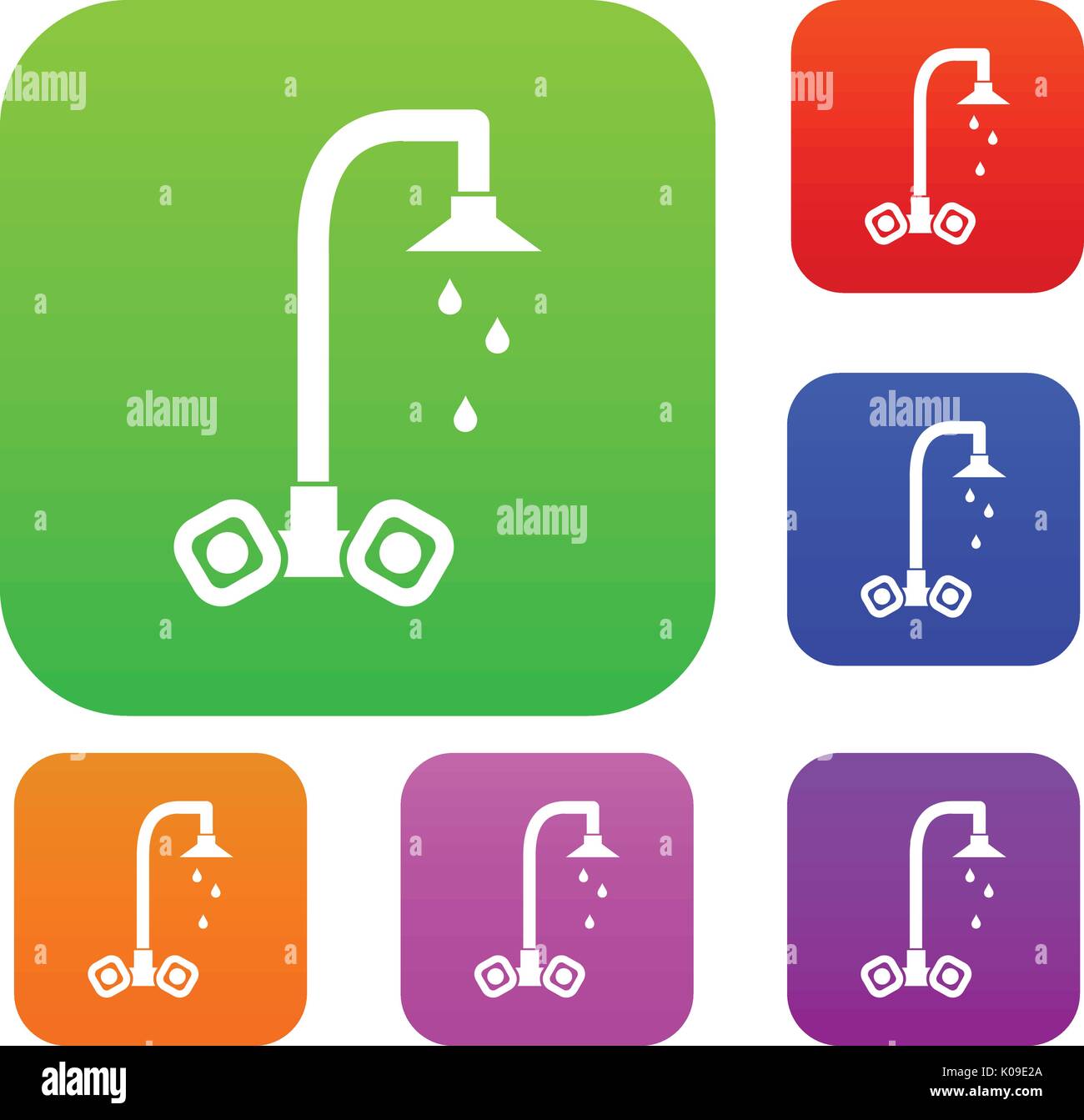 Dripping tap set collection Stock Vector Image & Art - Alamy