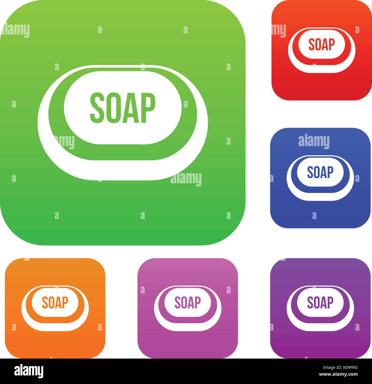 Soap set collection Stock Vector Image & Art - Alamy