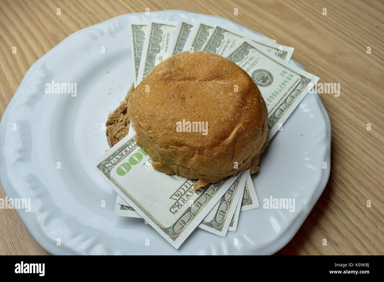Money bread hi-res stock photography and images - Alamy