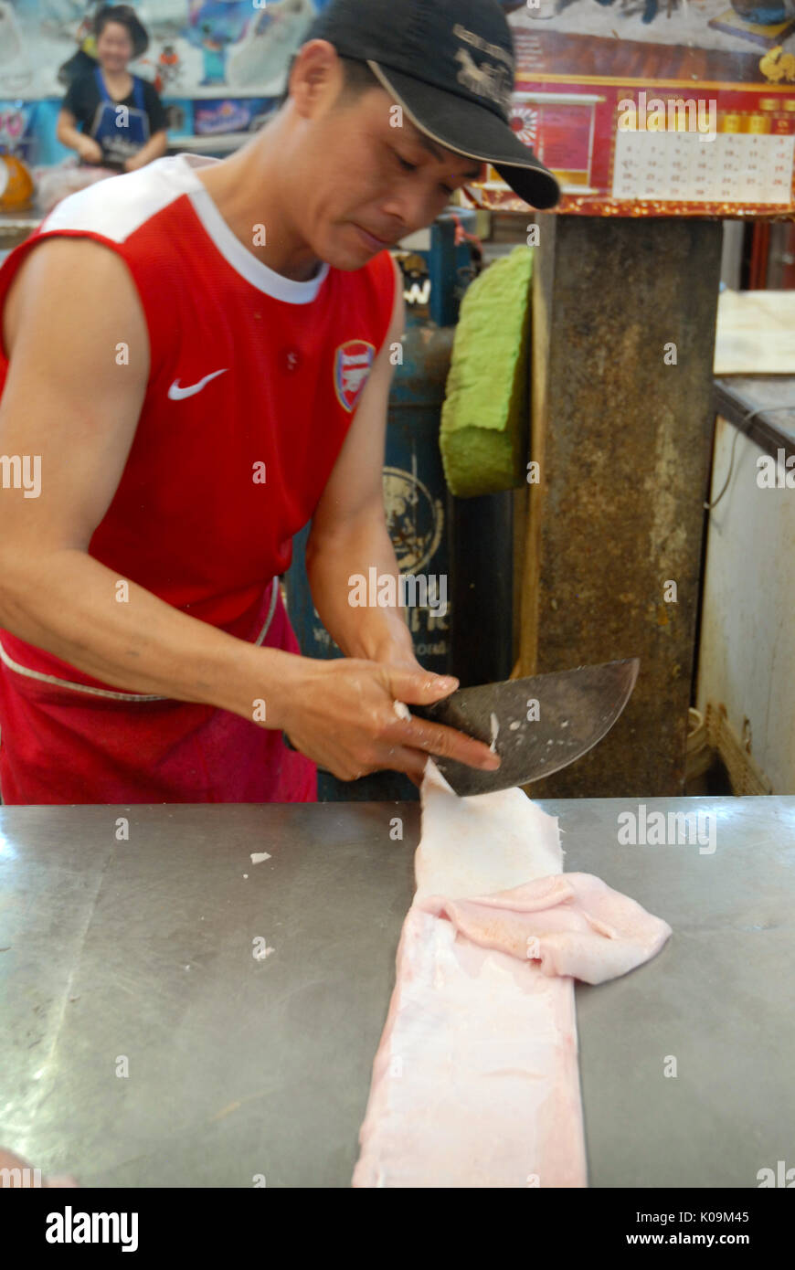 Skinning meat hi-res stock photography and images - Alamy
