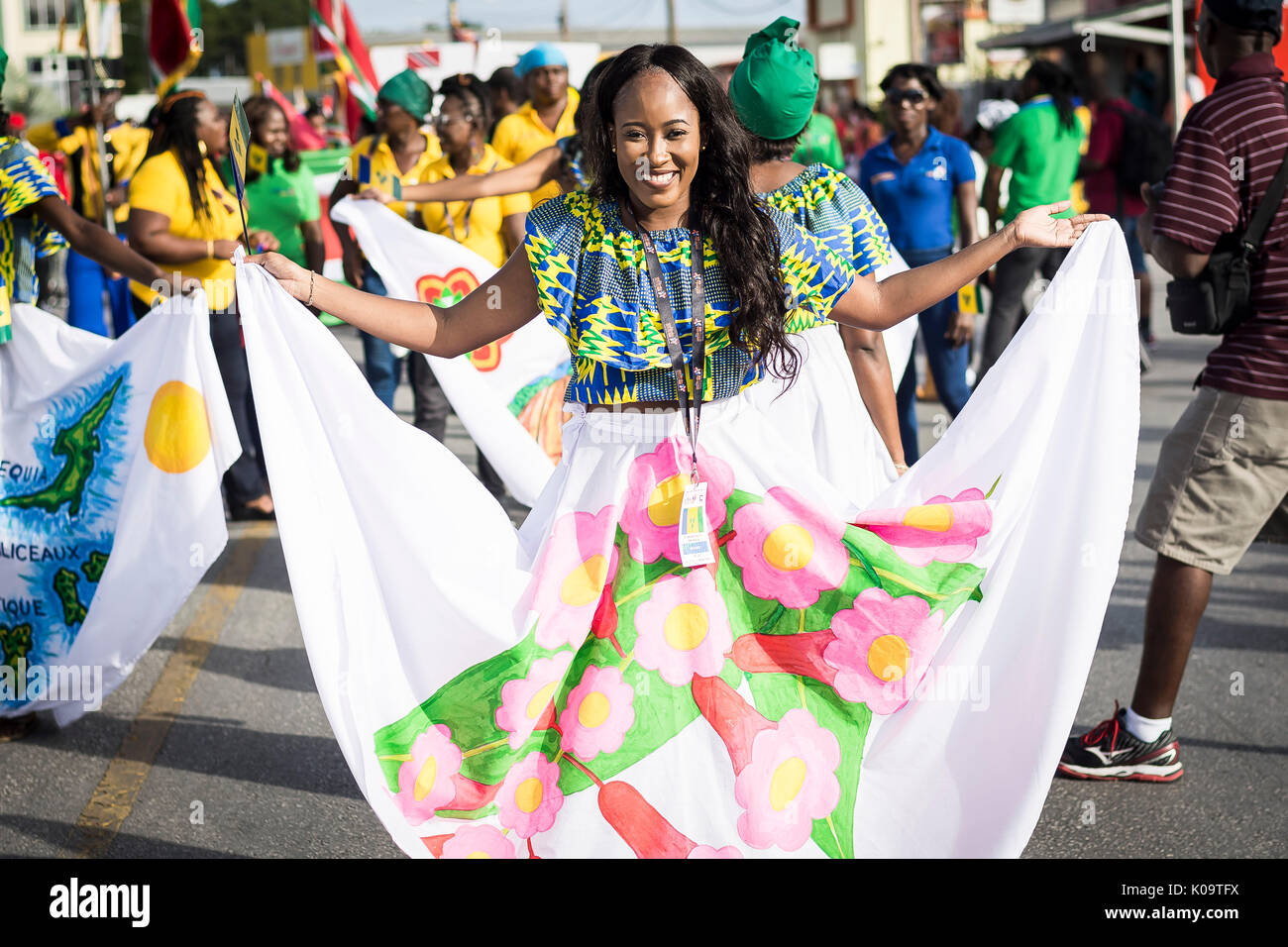 CARIFESTA XIII Opening Ceremony- Parade through the streets of Barbados ...