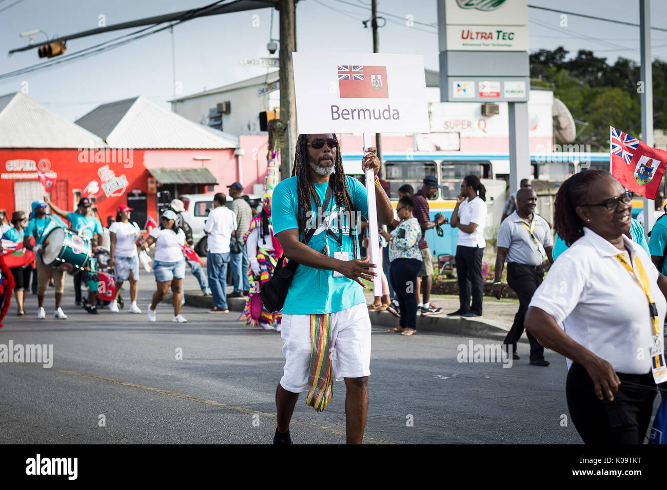 CARIFESTA XIII Opening Ceremony- Parade through the streets of Barbados ...