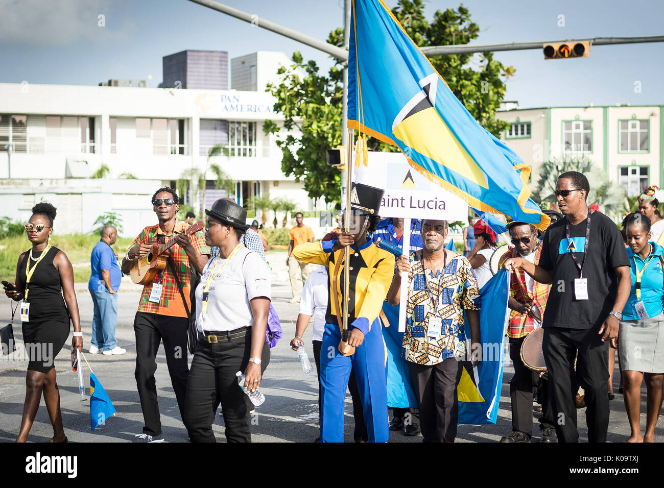 CARIFESTA XIII Opening Ceremony- Parade through the streets of Barbados ...