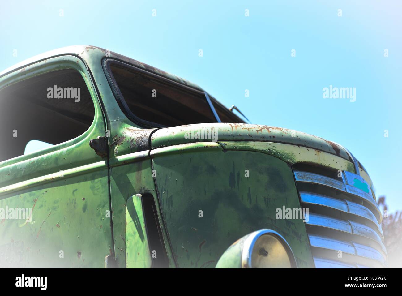 Rusted Truck Cab Stock Photo - Alamy