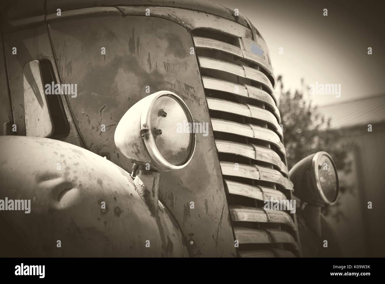 Rusted Truck Cab Stock Photo - Alamy